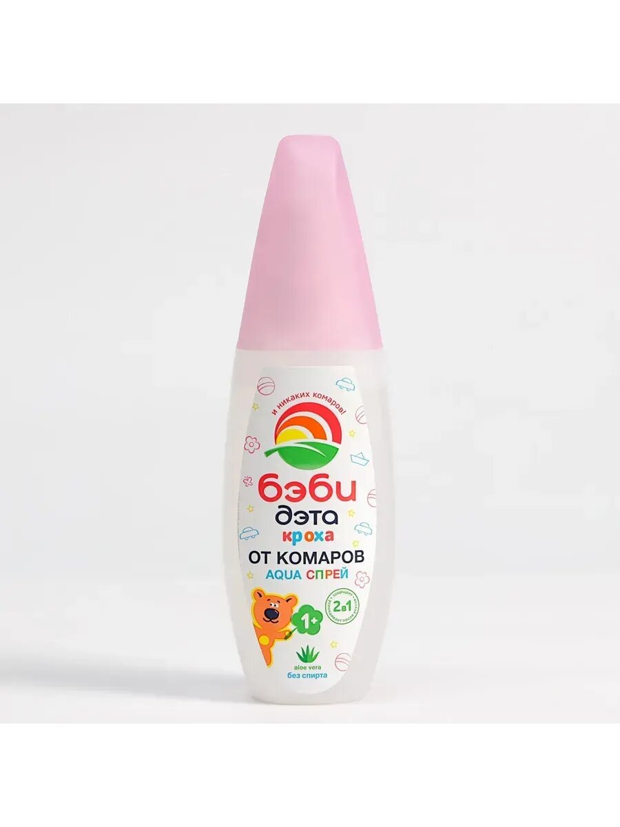 Спрей репеллентный от комаров бэби Дэта Аква, детский,