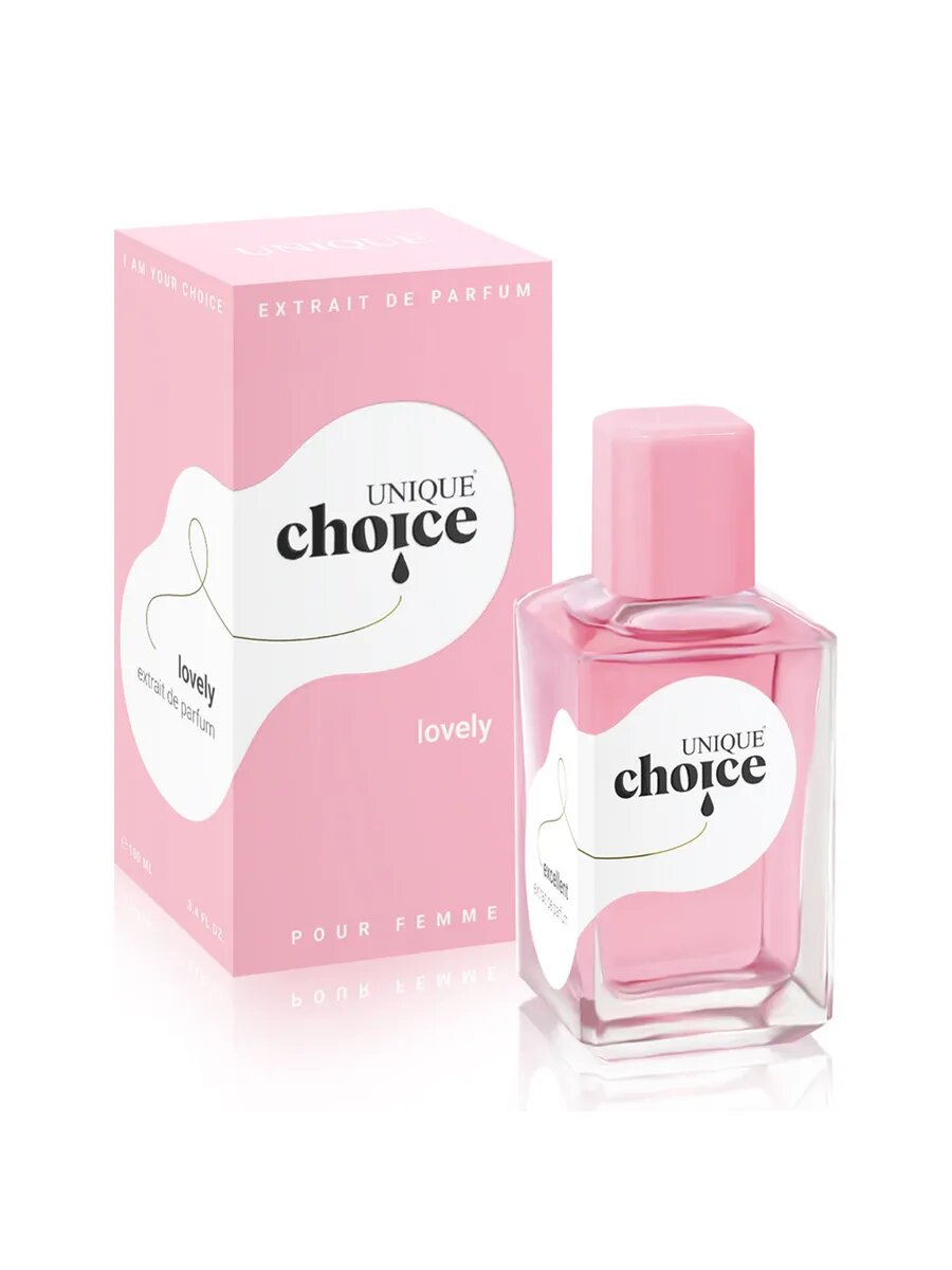 Парфюмерная вода Поли Парфюм Unique Choice LOVELY 100ml (аромат Chance Tendre) для женщин
