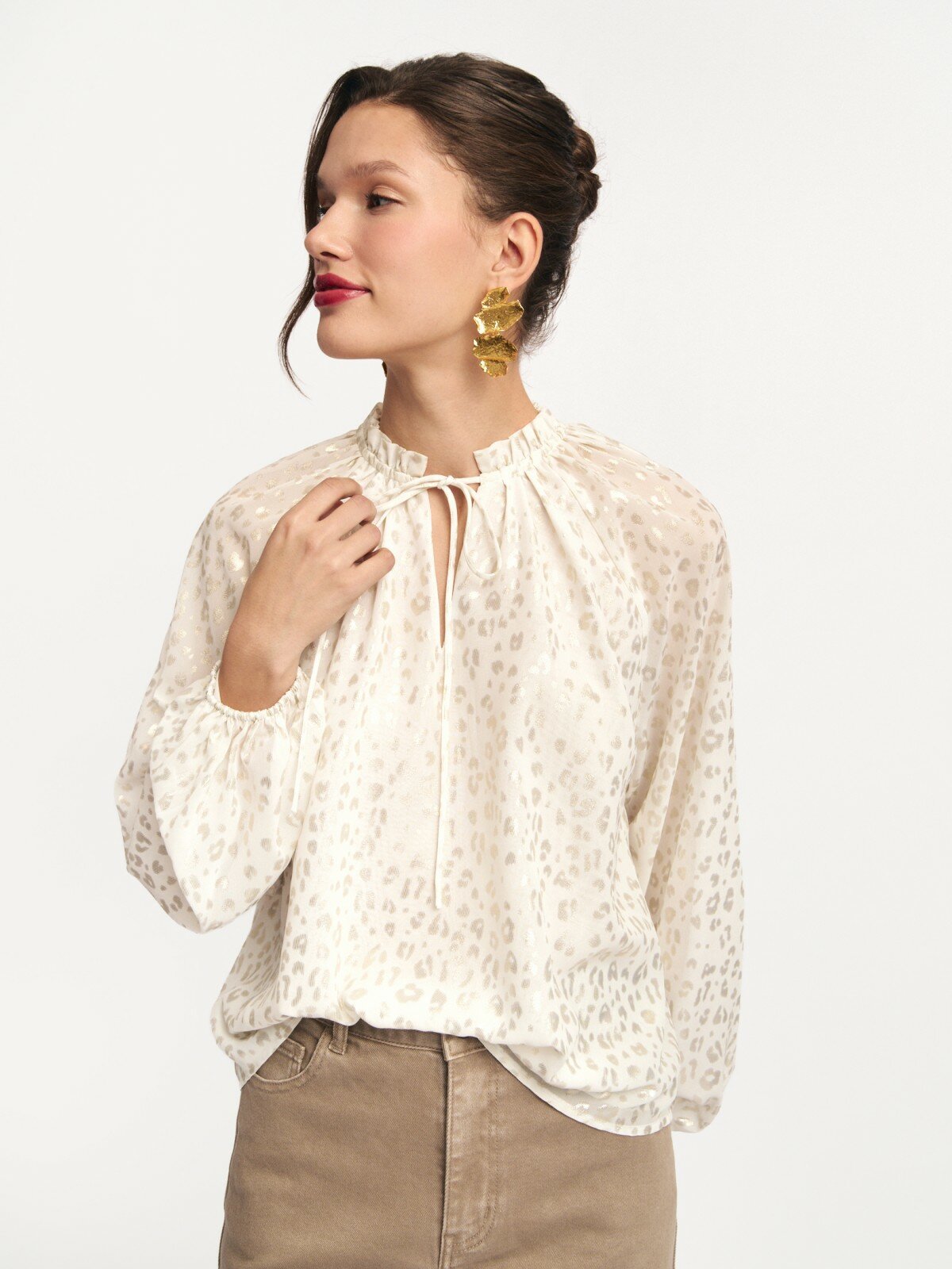 Блуза Осень-зима 2025