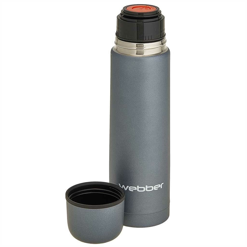 Термос для напитков Webber BE-18002T из нержавеющей стали, 500 мл, серый