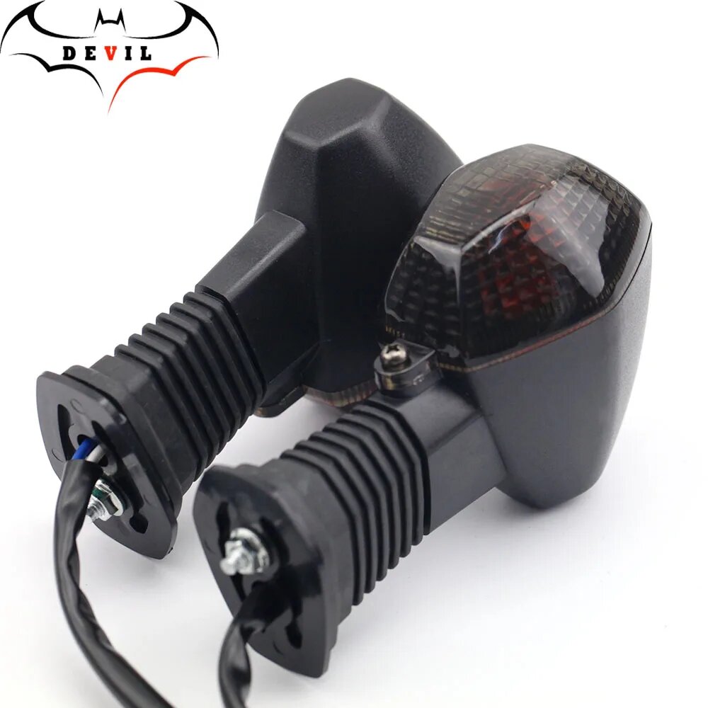 Светильник Тель поворота для SUZUKI GSF 600/650/1200/1250 N/S Bandit GSF1250SA, аксессуары для мотоциклов, передняя/задняя фара указателя поворота Черный, Smoke