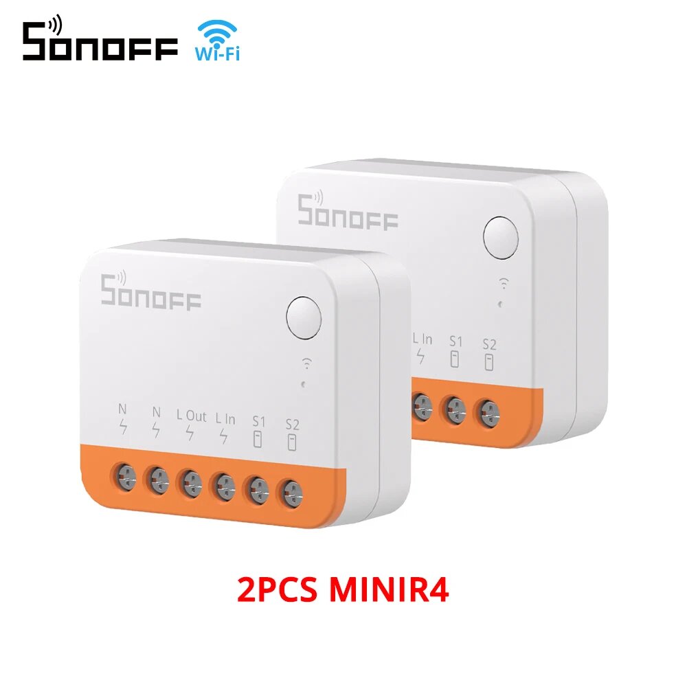 SONOFF MINI R4 Wi-Fi модуль умного дома 2PCS MINIR4