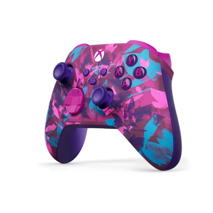 Беспроводной геймпад Microsoft Xbox Core Carbon Electric Volt белый черный Heart Breaker