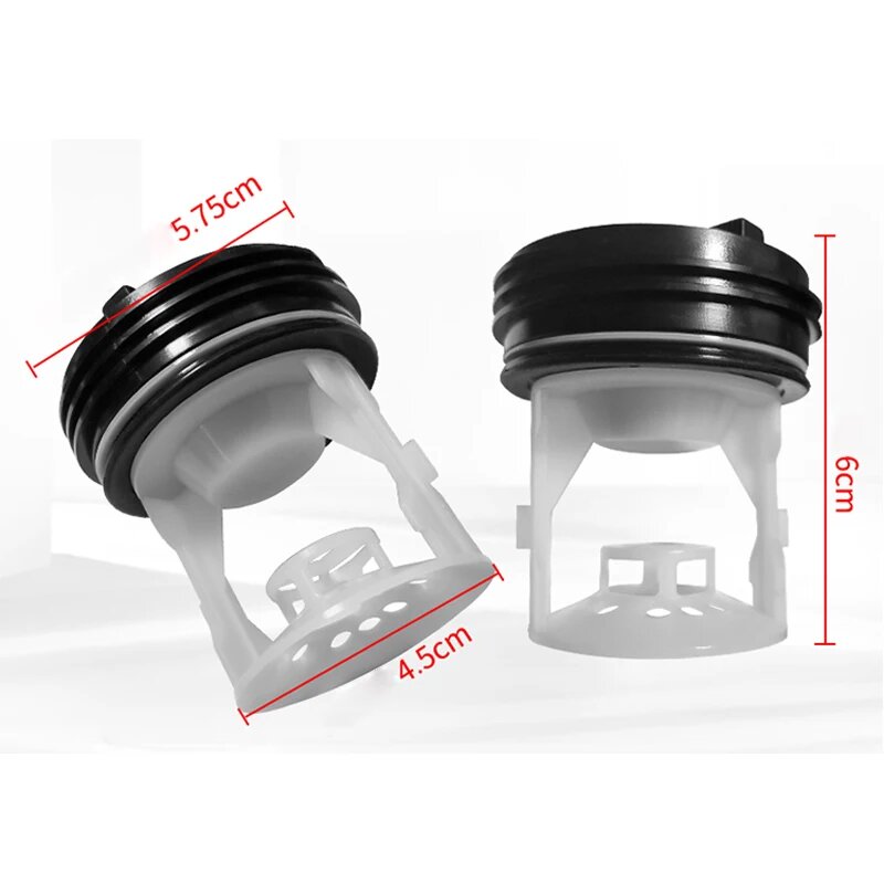 1 шт, сливная пробка фильтра для экрана, крышка дренажного насоса, фильтры для стиральной машины Midea Haier Little Swan Roller Drum, запасные части