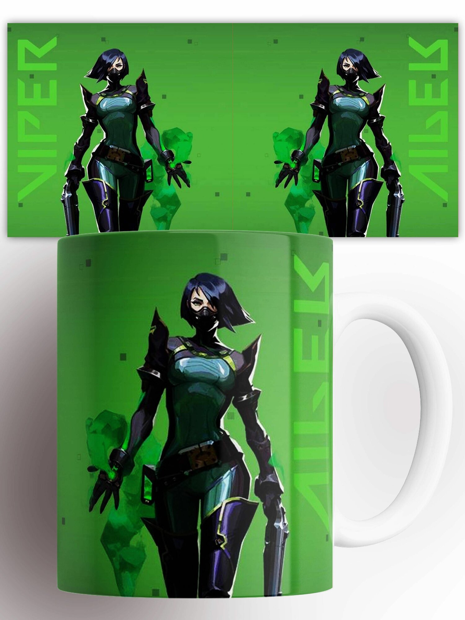 Кружка игра Valorant Вайпер Viper 330 мл