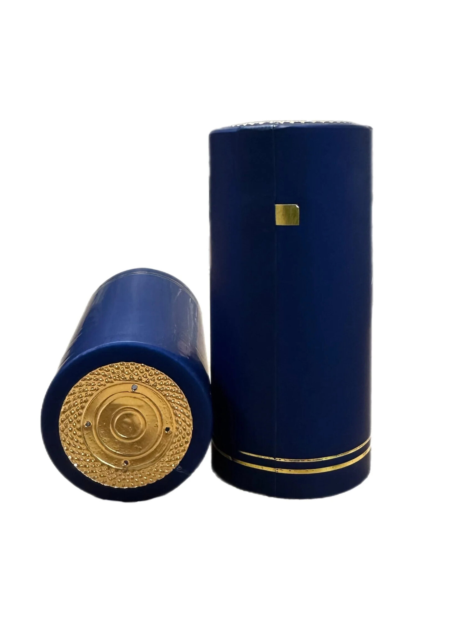 Термоколпачки для винных бутылок Синие матовые, 35*65 мм, 25 штук