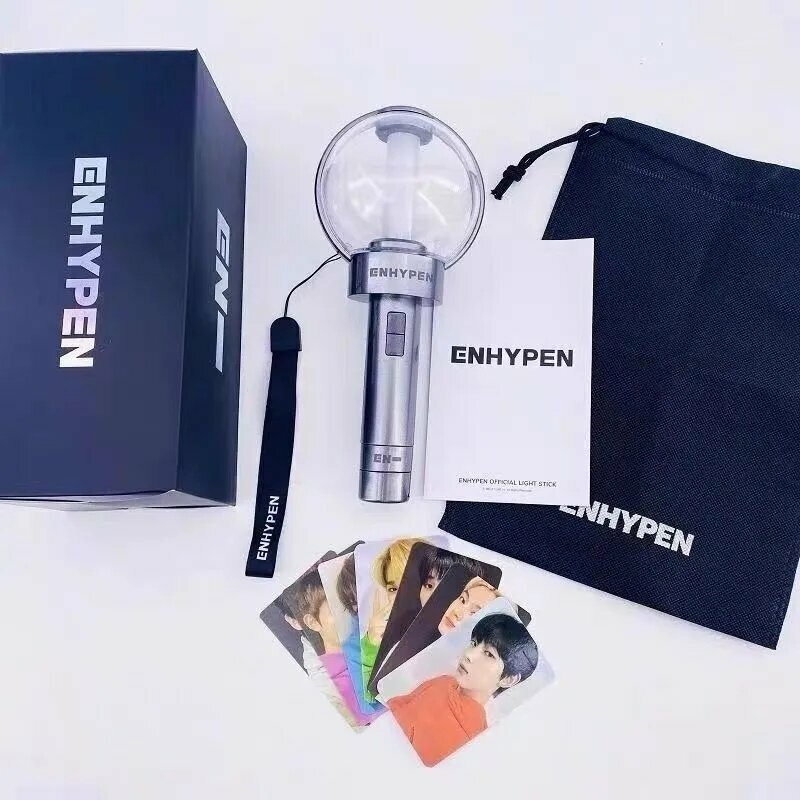 Лайтстик ENHYPEN земной шар ластик k-pop стрэй кэтс lightstick кпоп с карточками