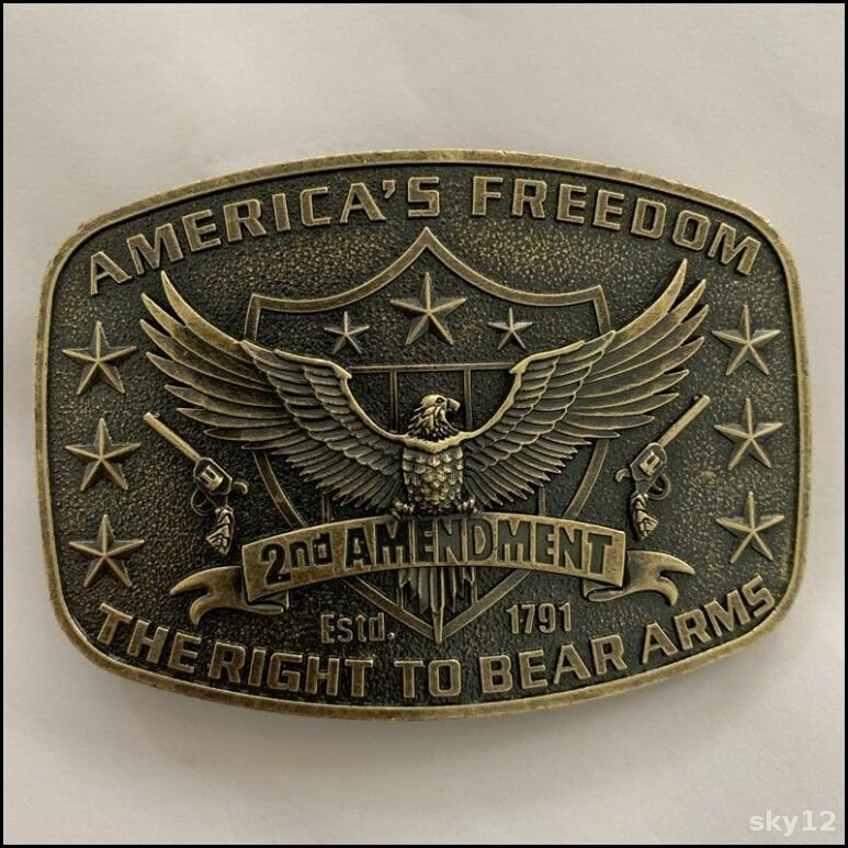 Эксклюзивная пряжка для мужского ремня с орлом свободы в новом поступлении