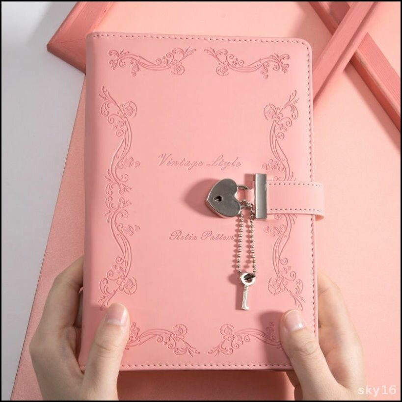 Блокнот с замочком