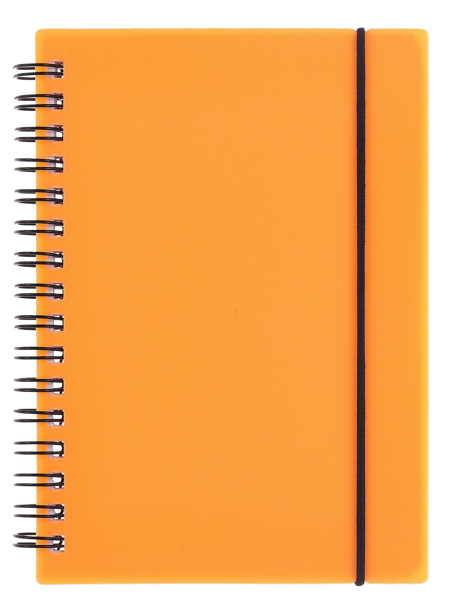 Тетрадь 80 листов, клетка, "Favorite Color. Neon Orange" спираль