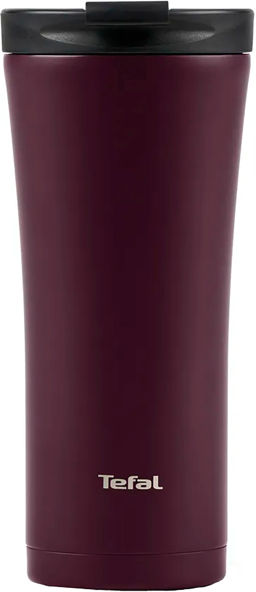 Термокружка Tefal "Easy2Go", нержавеющая сталь, откручивающаяся пробка