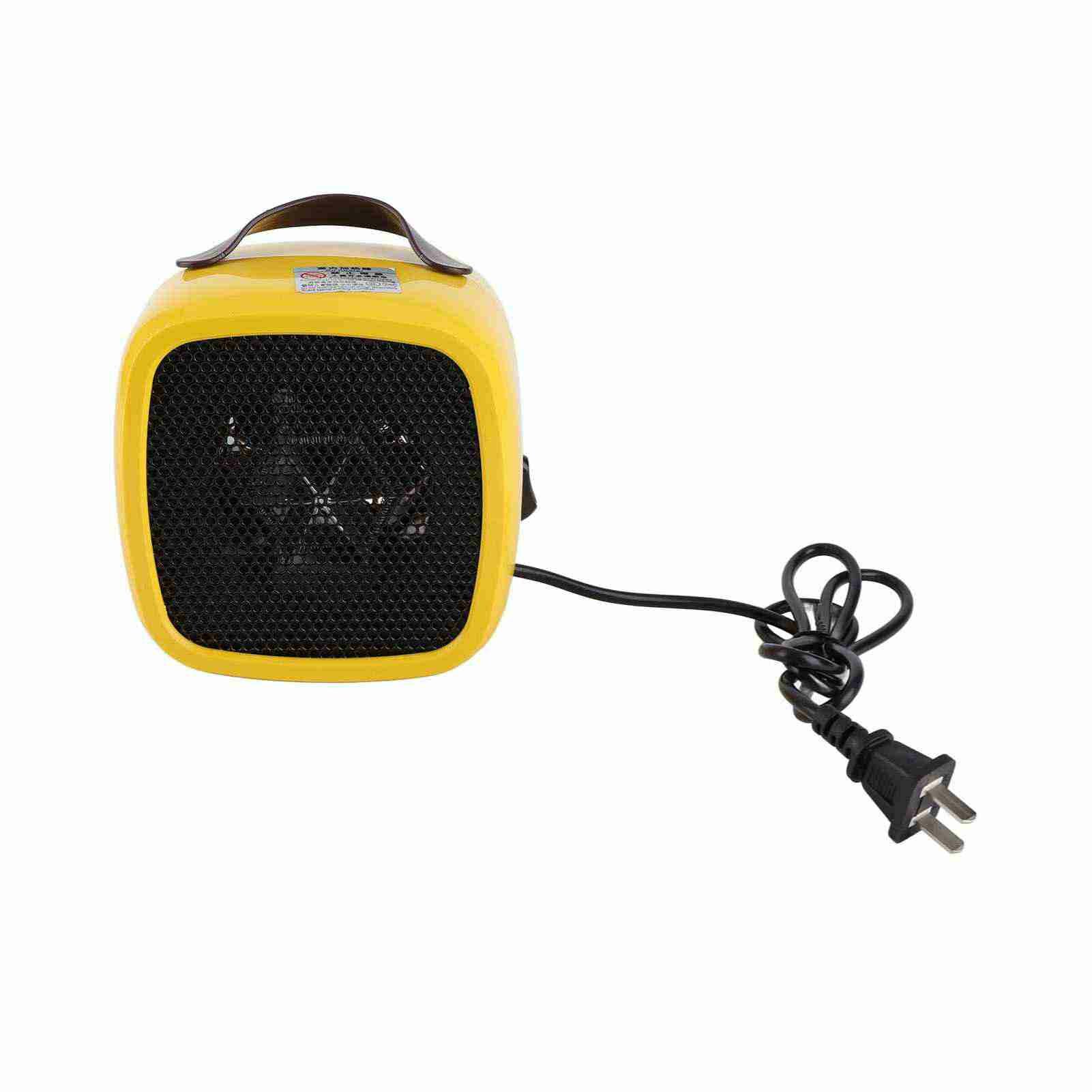 Mini Electric Electric Electric Fean вентилятор с ручкой на рабочем столе зима теплее для бытового офиса перегревает защиту