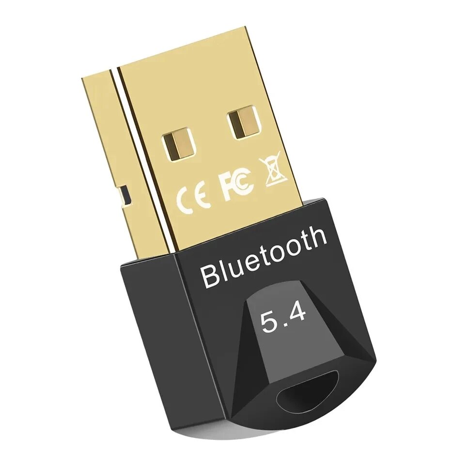 USB-адаптер Bluetooth 5.4 ПК Bluetooth-адаптер Передатчик Bluetooth-ключ Беспроводной BT-приемник Plug and Play для настольного ноутбука