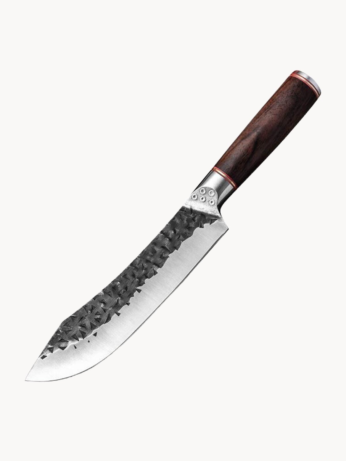 Универсальный кухонный нож Nihonto Butakiri, сталь, дерево, двусторонняя заточка, 16см