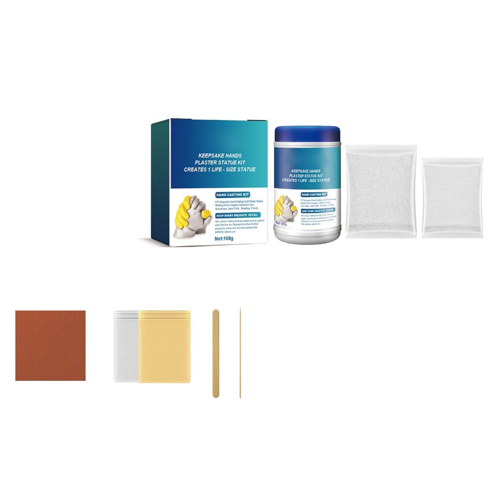 Детское Полнолуние На Сто Дней Сувенир DIY Гипсовая Форма Скульптурный Набор