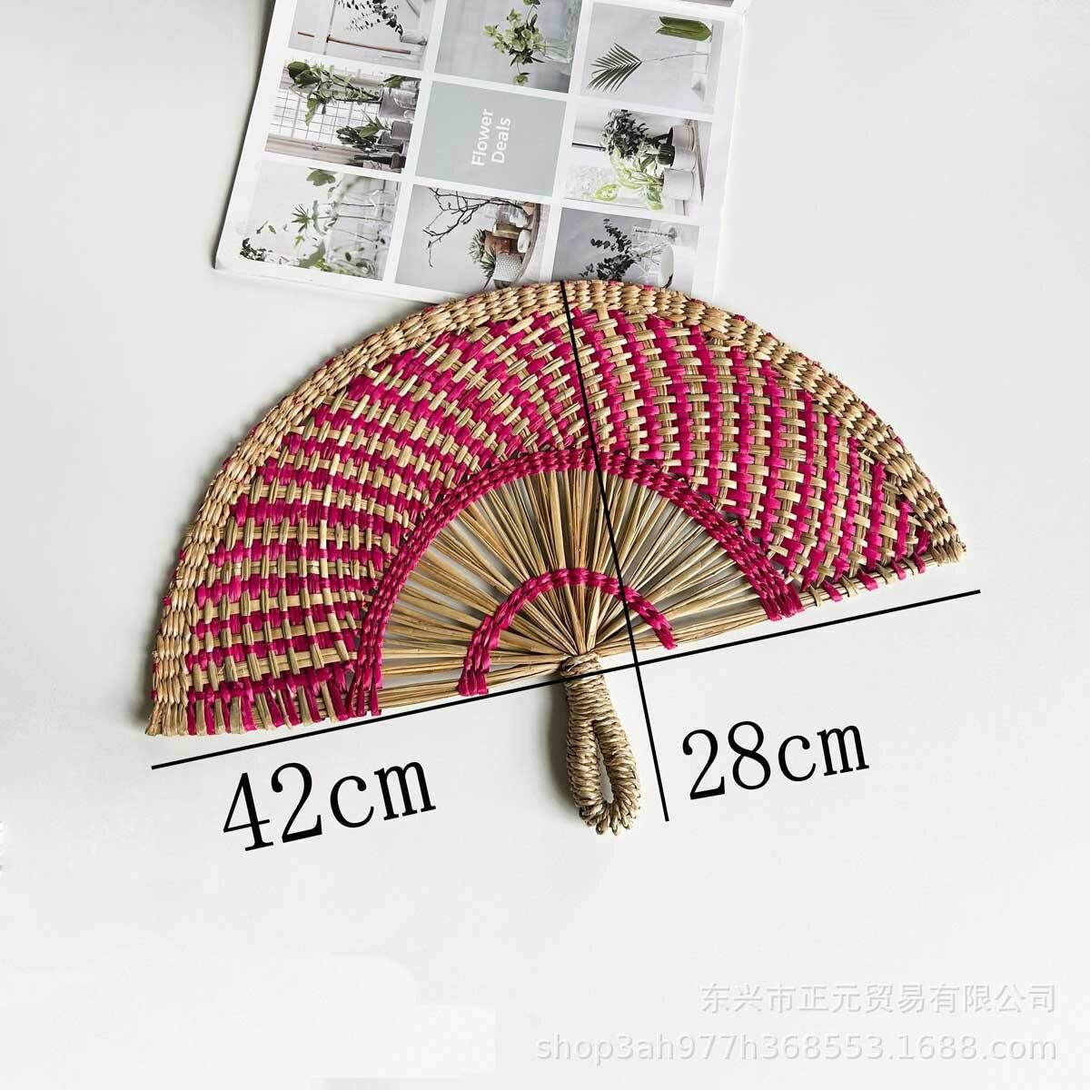 Веер, Вентилятор для ванной, вьетнамские водоросли ручной работы