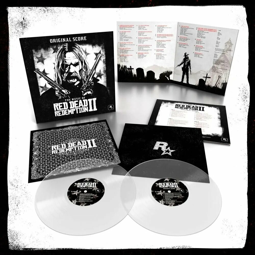 Виниловая Пластинка The Music Of Red Dead Redemption II 2LP, Album, Limited Edition, Clear .
