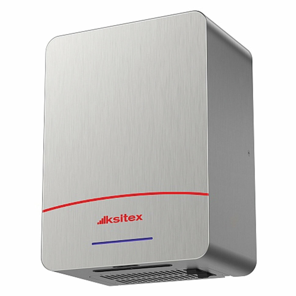 Cушилка для рук KSITEX М-1100АС Turbo, 1100 Вт, бесщеточная, металлическая, M-1100 AC, 458492