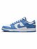 Кеды NIKE Dunk Low Retro, полнота F, размер 9 US, белый, синий