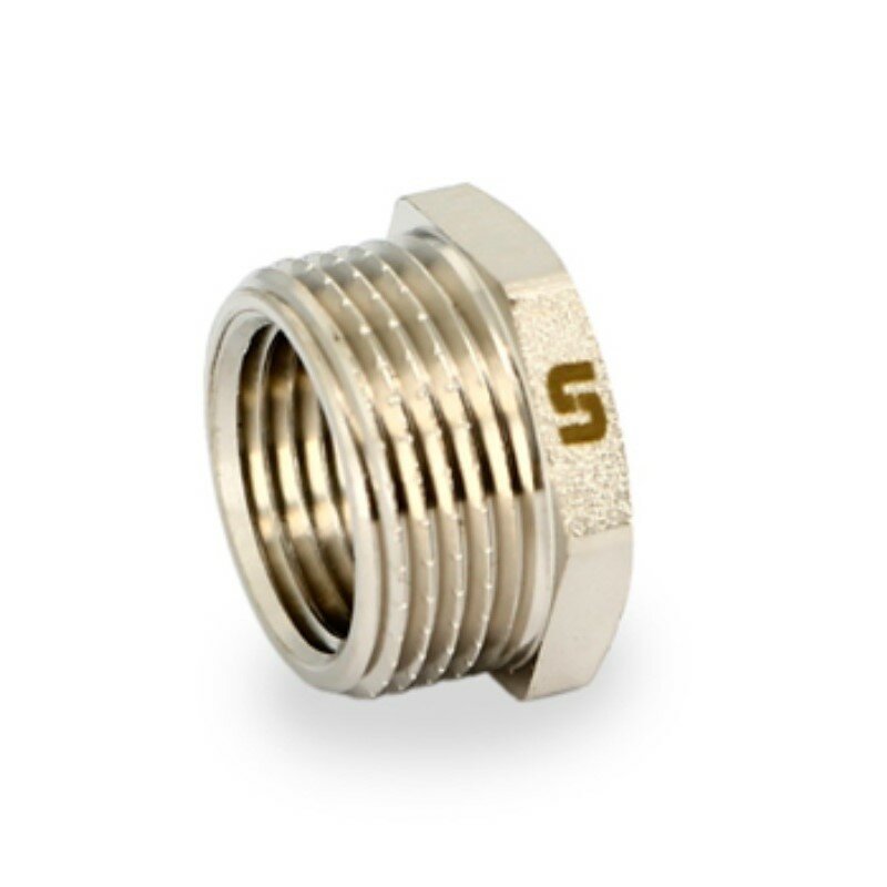 Футорка редукционная 1" 1/4 х 1" ВН, никель UNI-FITT OPTIMAL (604N5401)