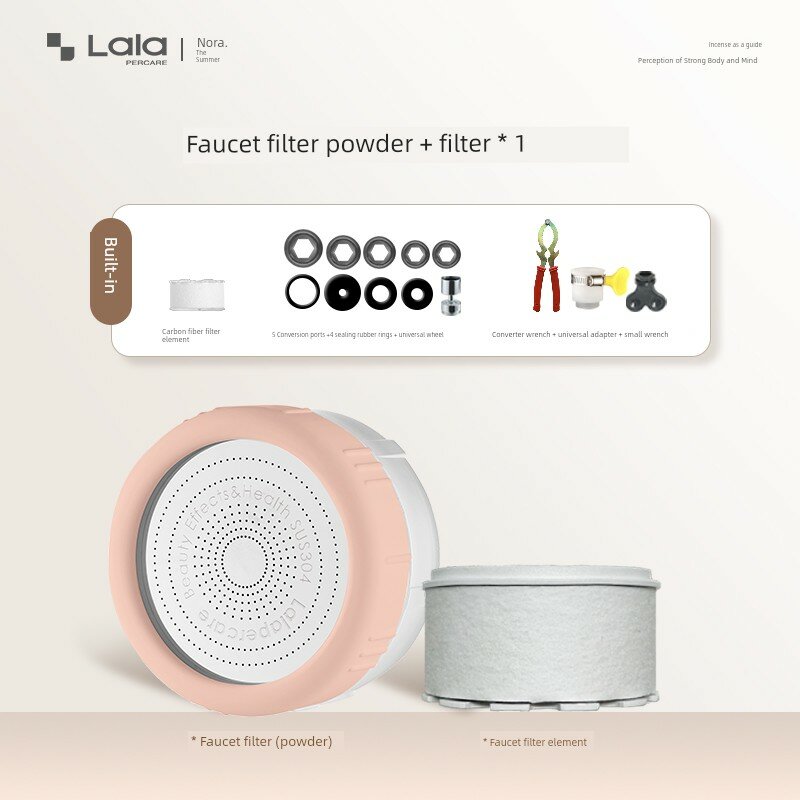 Lalapercare Nala's Summer Shower Filter Fragrance Filter Cartridge Spray Head Hot Water Hose Faucet Крановый 5-слойный