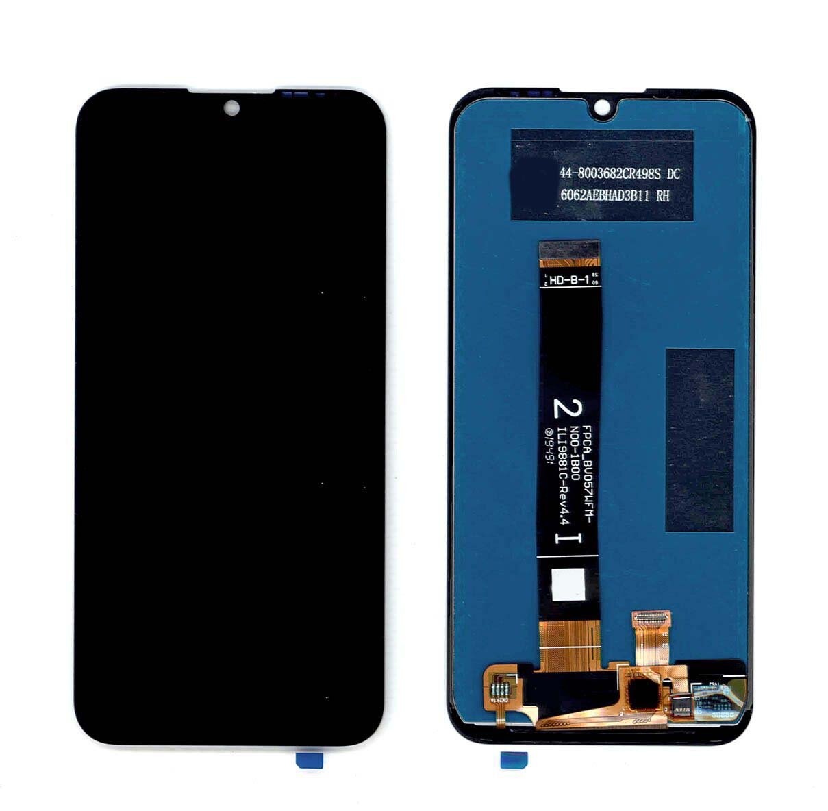 Дисплей для Huawei Y5 2019, Honor 8S черный (ver 4.4)