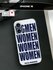 Силиконовый чехол на Apple iPhone 16 / Айфон 16 с принтом Woman blue