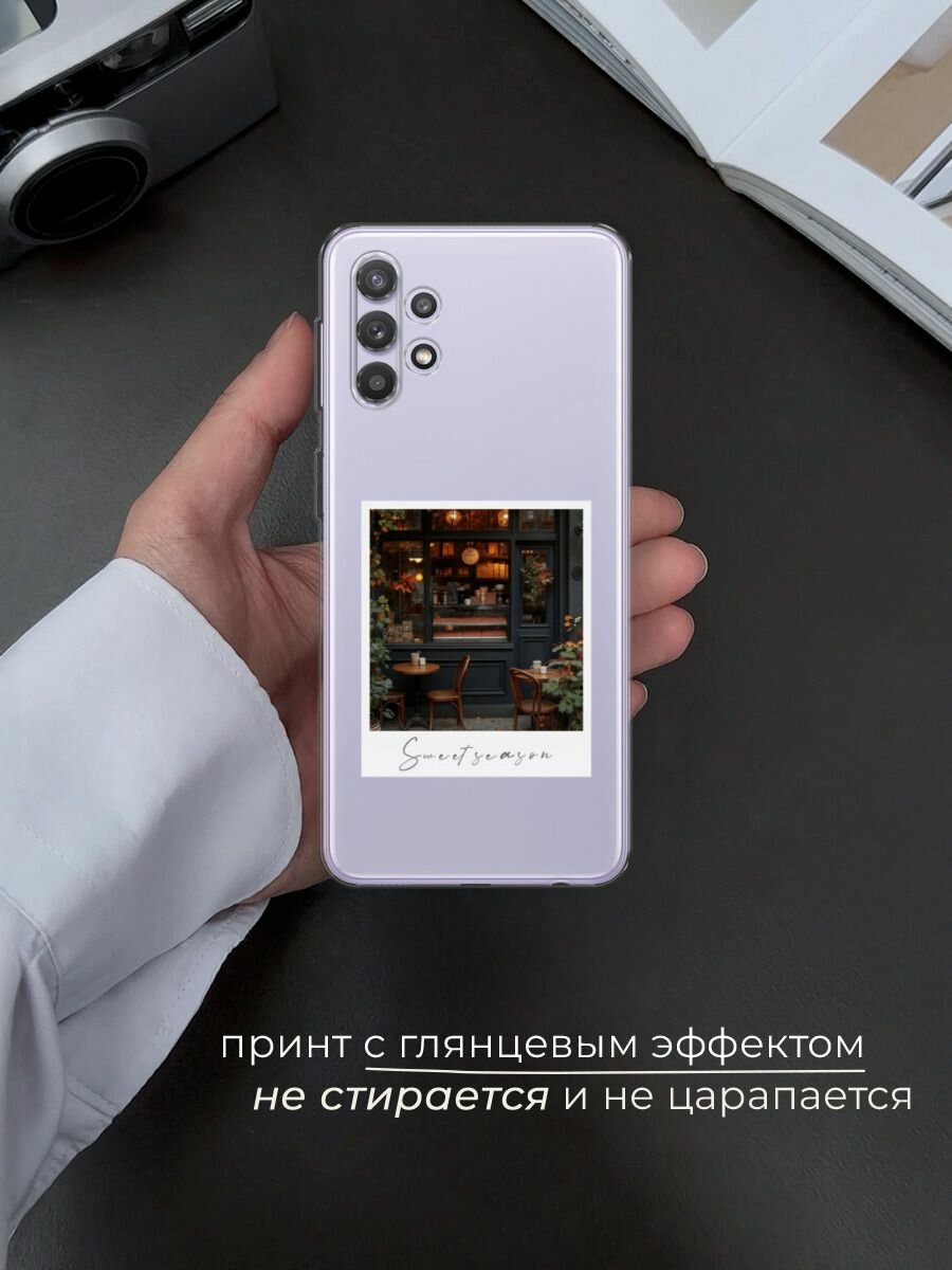 Чехол на Samsung Galaxy A32 / Самсунг Галакси А32 с принтом Sweet season — фото 1