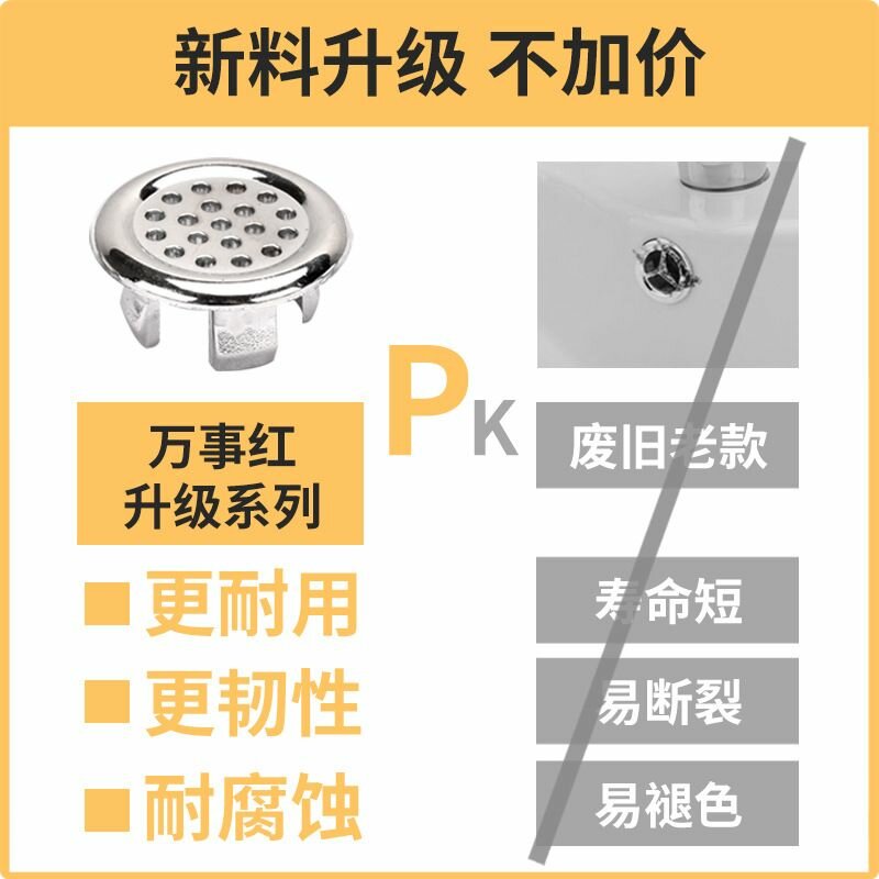 6шт, переливное кольцо для умывальника-полое кольцо