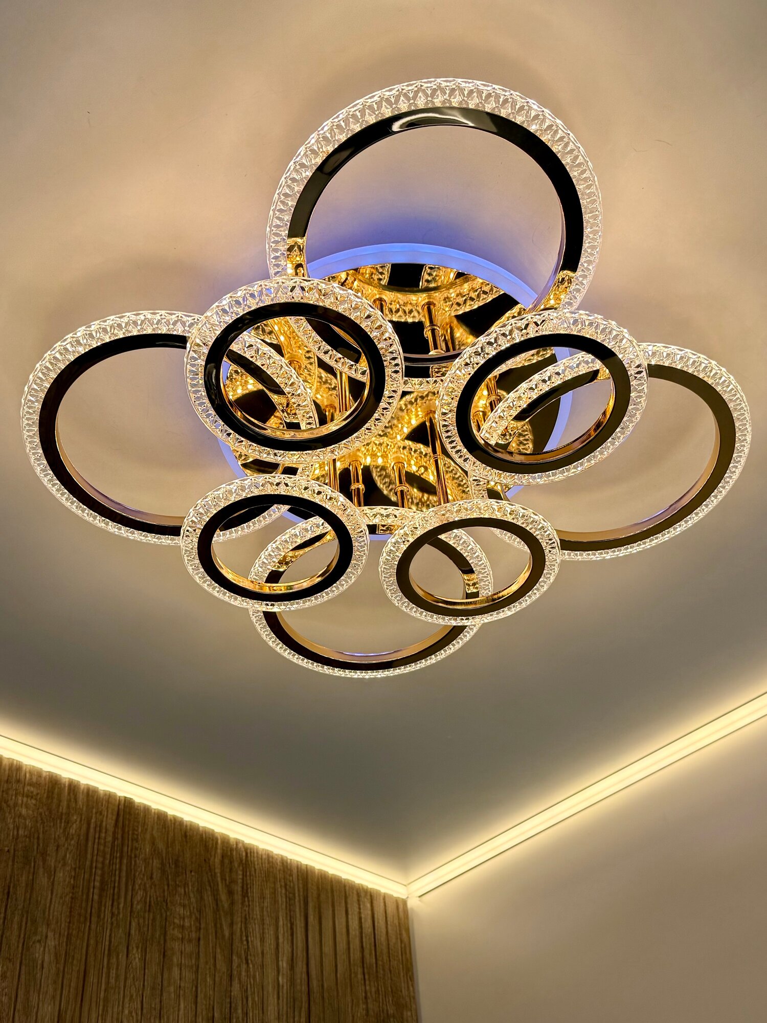 Свет Столицы Люстра потолочная светодиодная с пультом, 136Вт