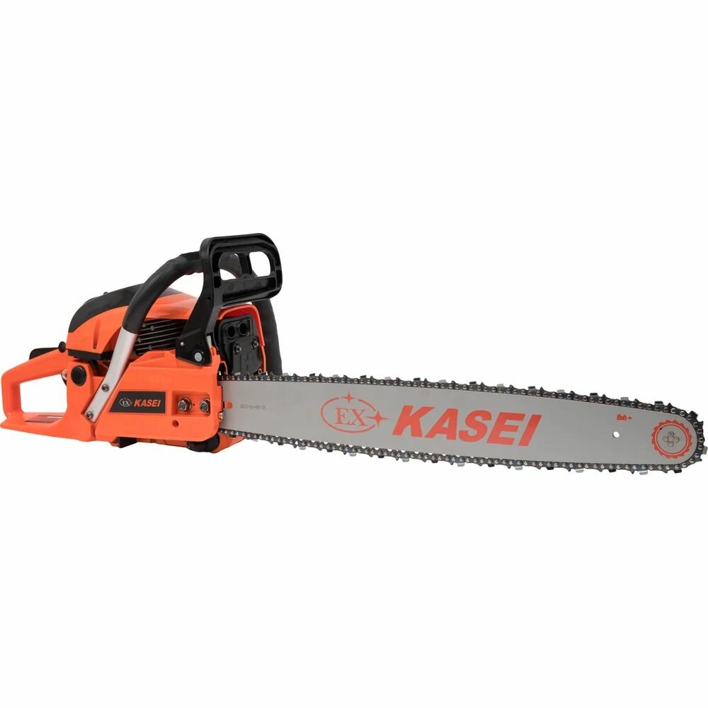 Цепная бензопила Ex Kasei 2.5 кВт, 3.4 л. с, шаг цепи 0.325, с чехлом YD-60-E-22