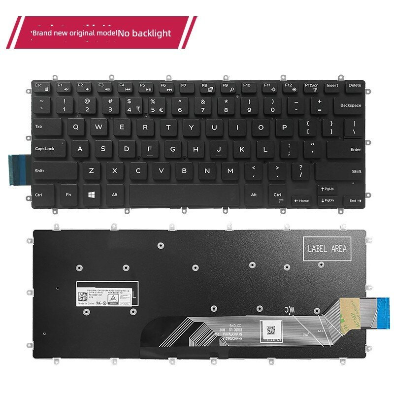 Подходит для клавиатуры DELL Dell Vostro 14-5468 5471 7466 5368 7460 7560 Новая оригинальная модель без подсветки.