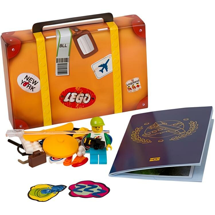 Пластиковый конструктор Унисекс LEGO My Travel Buddy, 300 деталей, для детей, набор для путешествий, 5004932