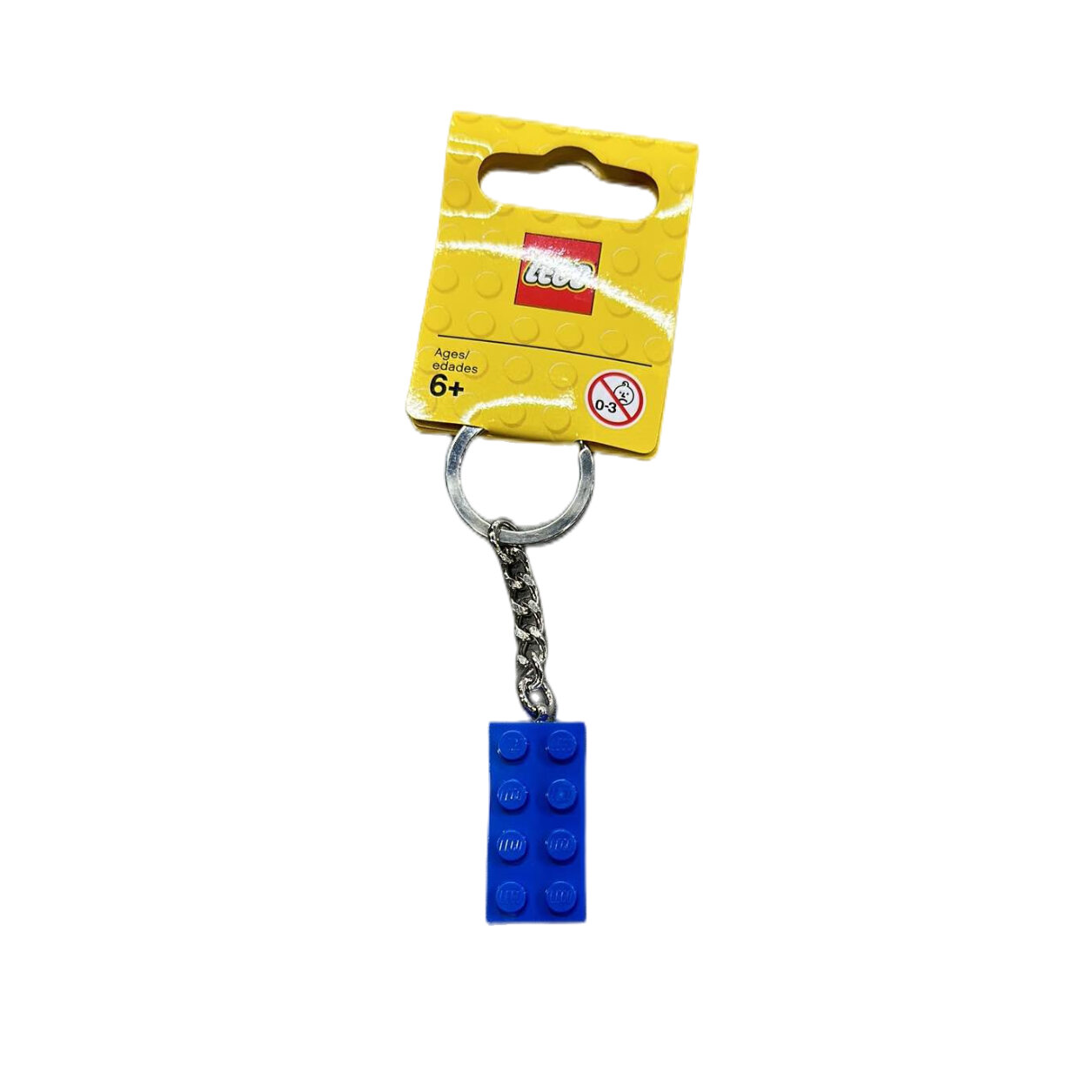 LEGO 2 X 4 Blue Brick Keychain Building Blocks 0 300pcs 850152