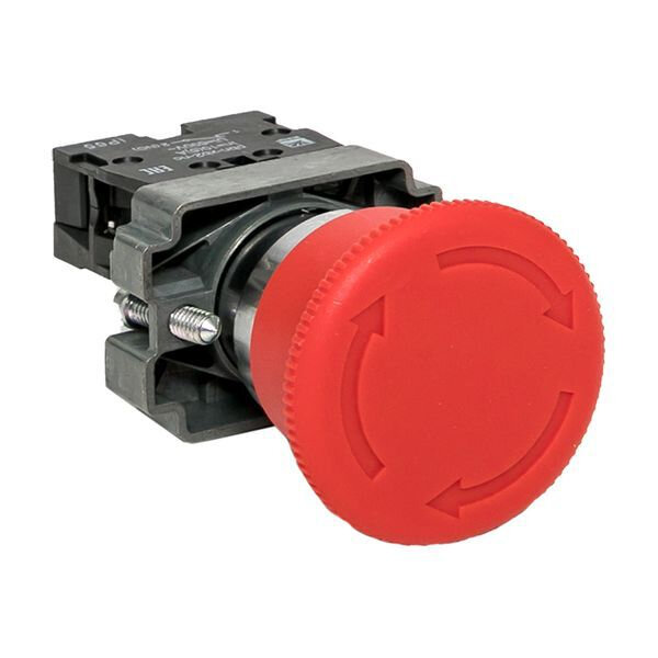 Кнопка "Грибок" BS542 NC IP65 поворотн. красн. PROxima, EKF XB2-BS542-65 (1 шт.)