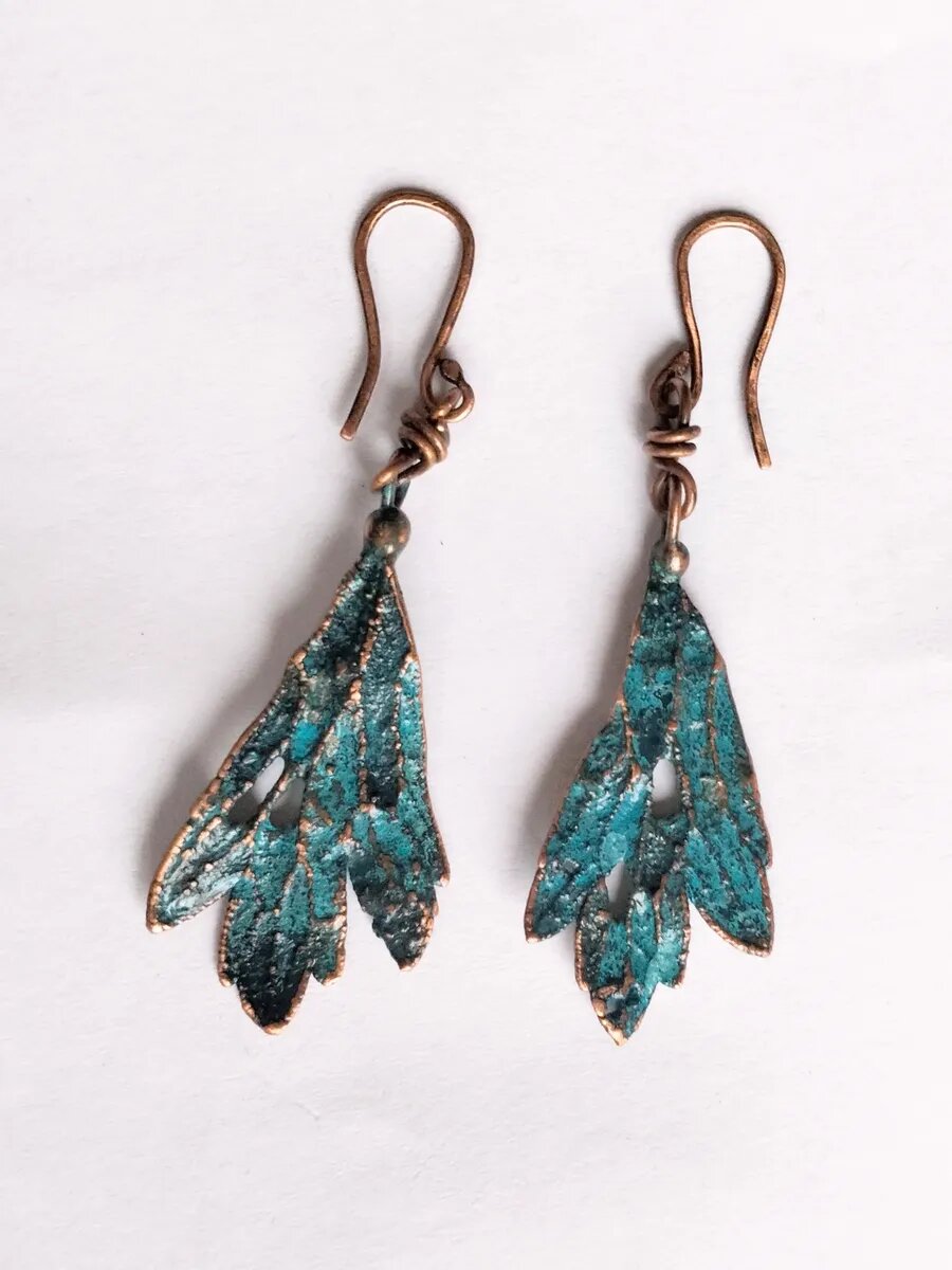 Серьги Медная мастерская GALATEA