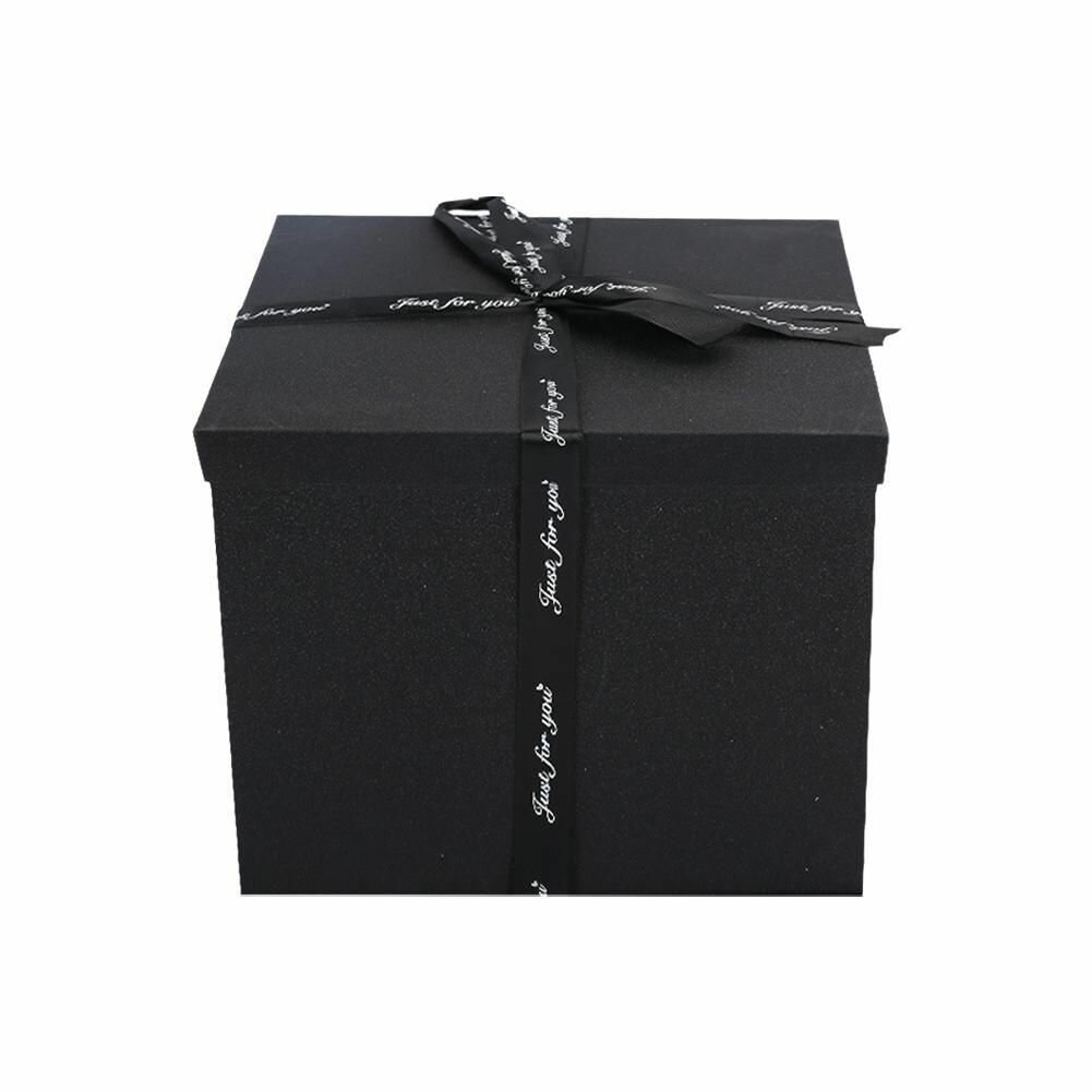 Подарочная коробка распадающаяся коробка раскладушка для сюрпризов и сладостей Юбилеи, различные праздники