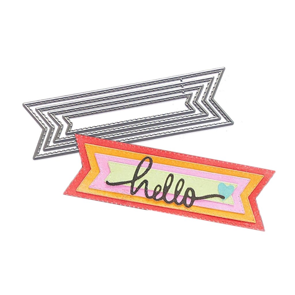 Трафареты для вырезания этикеток в рамке, металлические трафареты для тиснения, трафареты для тиснения для DIY Скрапбукинга, Открытка для альбома, шаблон для украшения фотографий