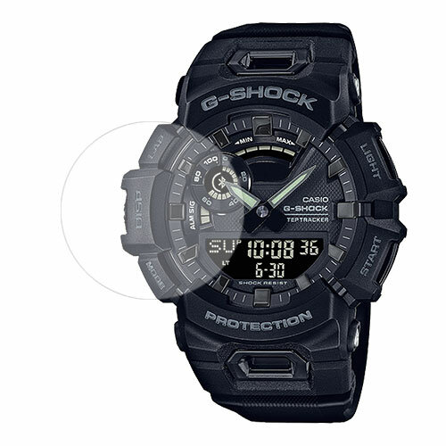Скрин Мобайл защитный экран для часов Casio GBA-900-1A из гидрогелевая плёнка прозрачная