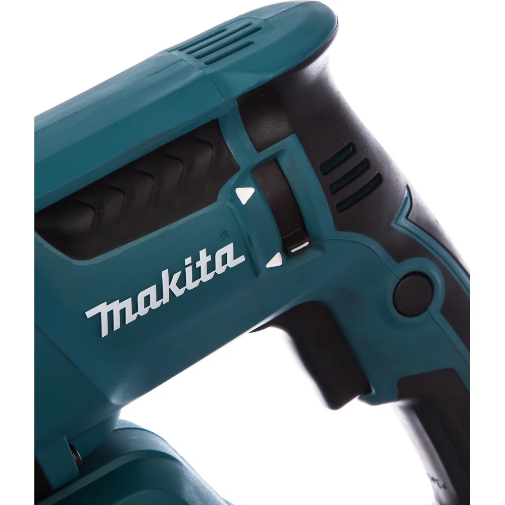 Перфоратор Makita HR2653 с мощностью 800 Вт, частотой ударов до 4600 уд/мин и тремя режимами работы в кейсе — фото 1