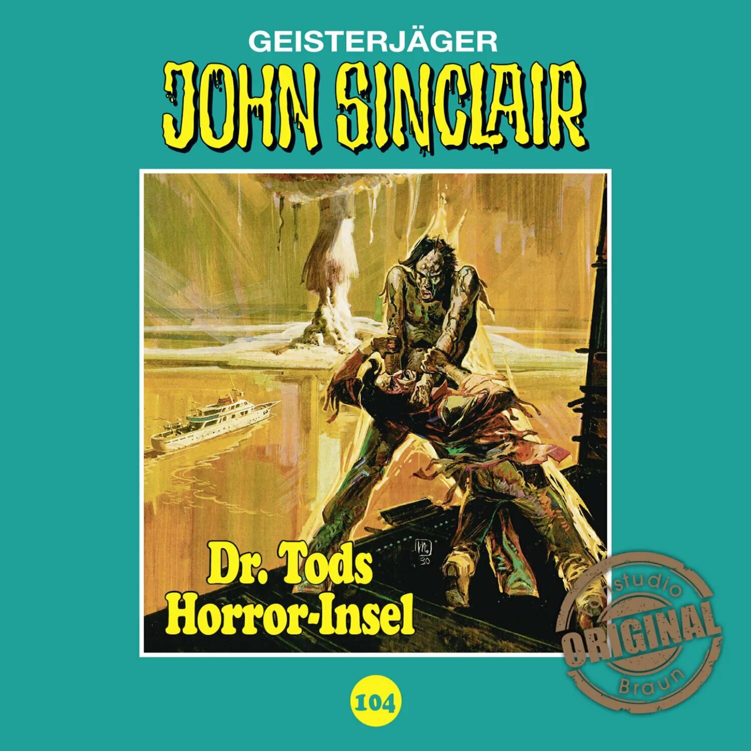 John Sinclair, Tonstudio Braun, Folge 104: Dr. Tods Horror-Insel [Аудиокнига]