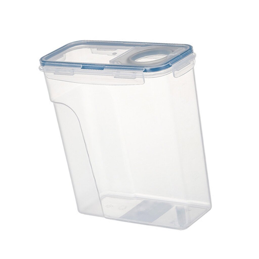 Прозрачный Пластиковый Кухонный Контейнер объемом 4 л для Маринования Зерновых Сыпучих Продуктов Организации