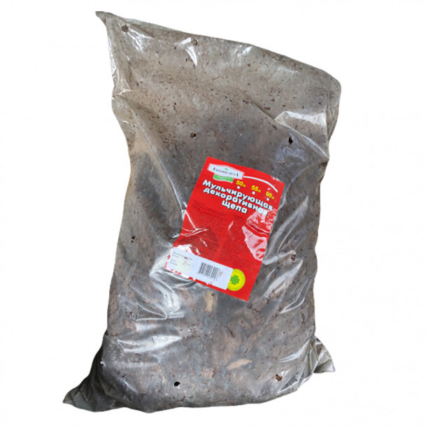 Декоративная щепа с удобрениями и pH для роз 50 л