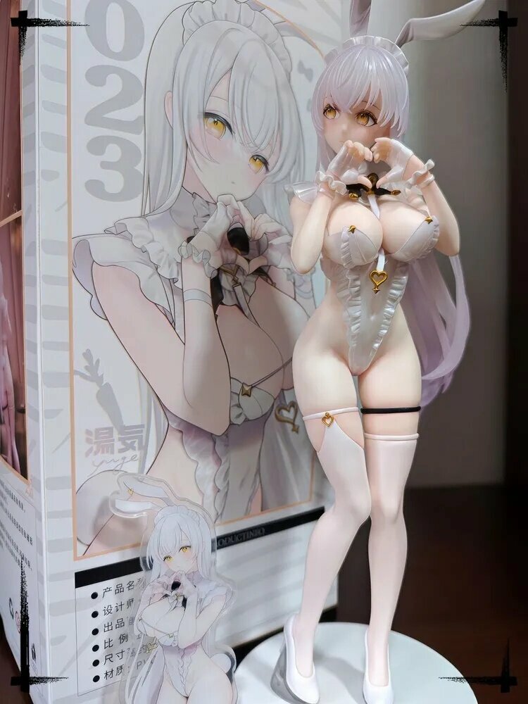 Аниме фигурка Девочка-кролик Люсиль Девичья поделка,28cm