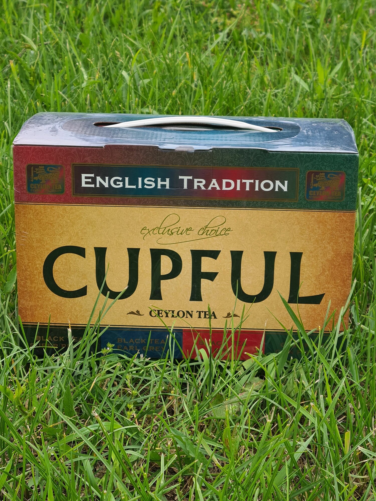 CUPFUL CEYLON TEA Набор цейлонского крупнолистового чая (зеленый, пекое, ора, бергамот) 250гр*4 Шри-Ланка