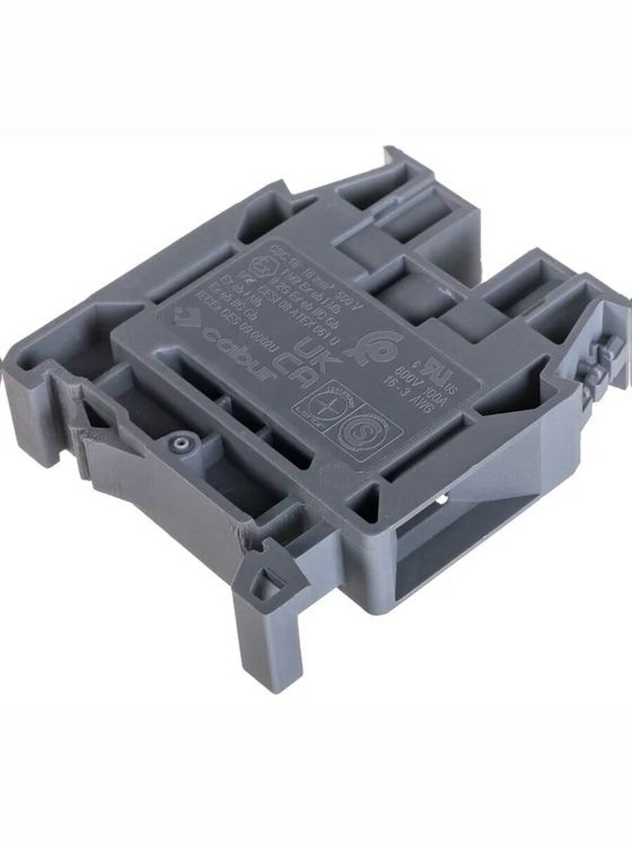 Клемма DKC винт 16мм. кв. серая ZCBC16GR