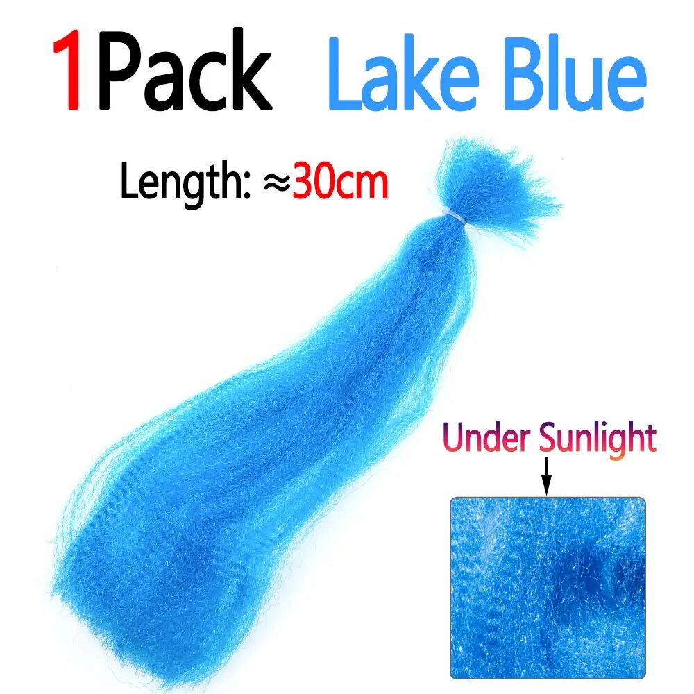 Стример для морской рыбалки Bimoo, синий, 1Pack Lake Blue