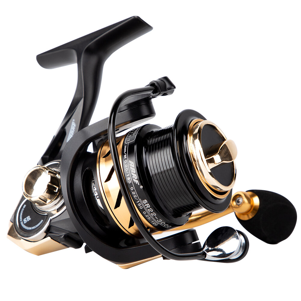 Катушка для спиннинга Carp Spinning Reel, металл, модели SR2000 / SR3000, 6+1 стальные подшипники, передаточное отношение 7.1:1, трой 6-8кг / 13.2-17.6фунта, вместимость лески 0.20мм/185м - 0.22мм/150м - 0.25мм/120м - леска 2.5 около 100м, вес 265г / 9.3