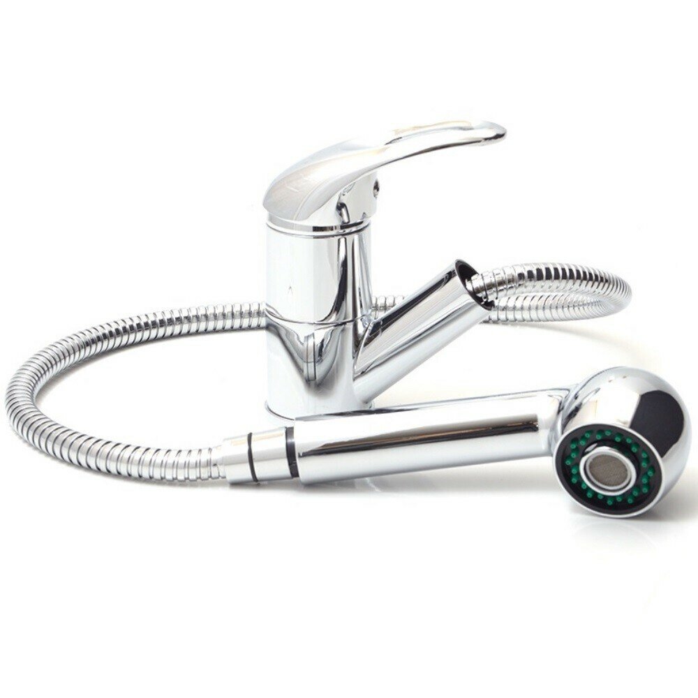 Смеситель для кухни F6003 Frap хромированный, латунный корпус