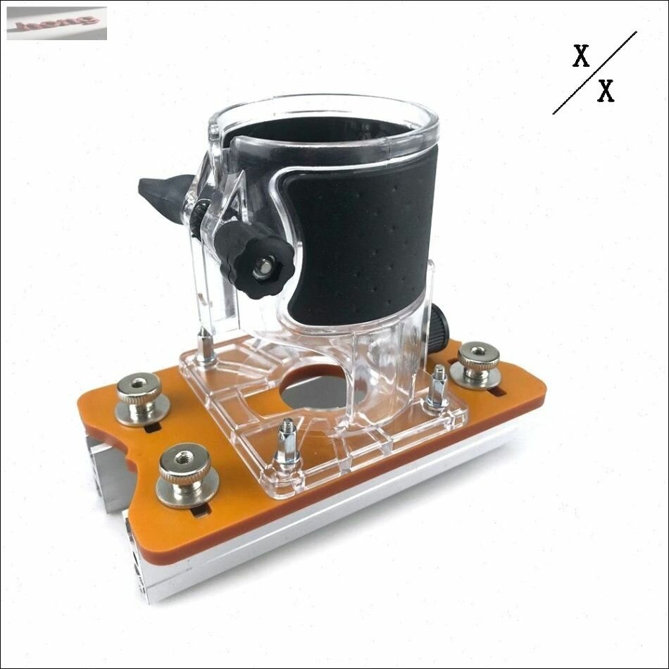 Шаблон для фрезерования по дереву, База для кромочного фрезера с основанием